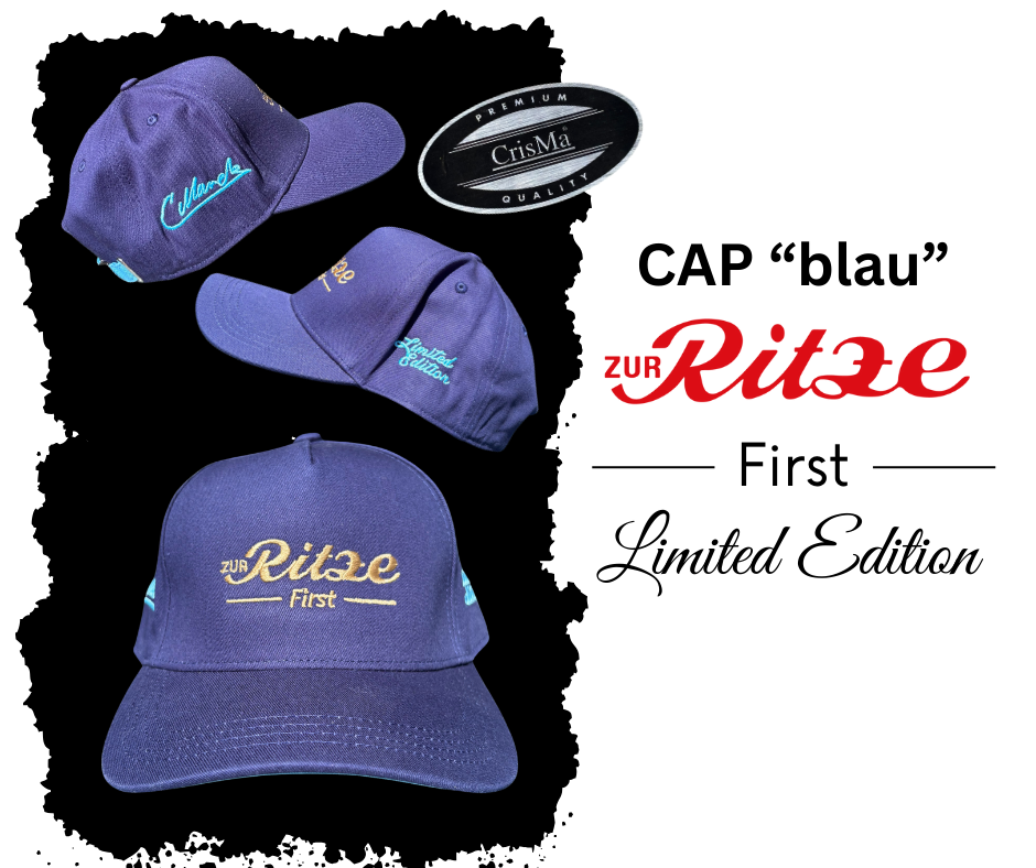 Cap Zur Ritze - First - Limited Edition - blau | Zur Ritze
